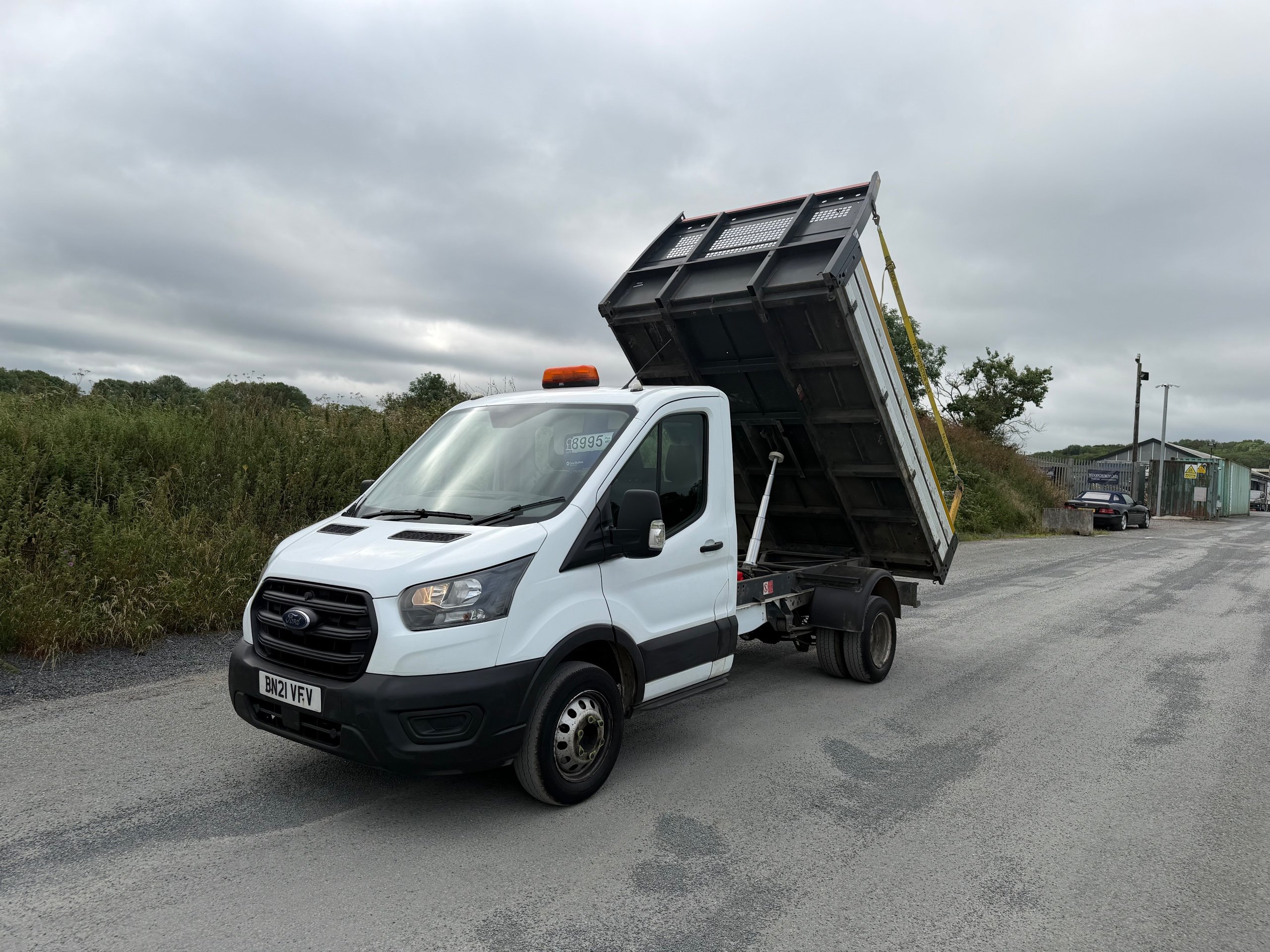 Used 2021 Ford Transit 2.0 350 EcoBlue HD Leader tipper 2dr Diesel ...