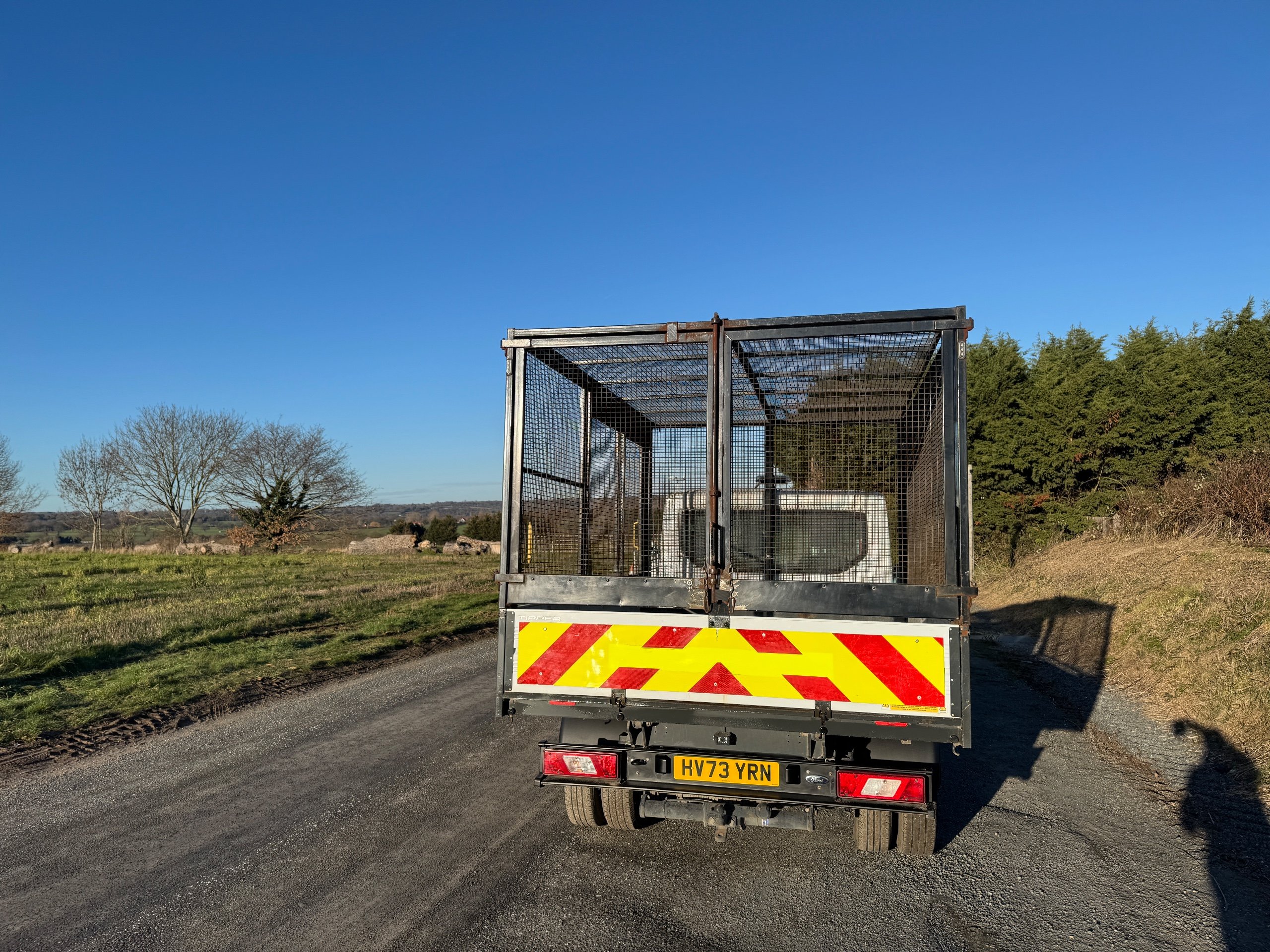 Used 2023 Ford Transit 2.0 350 EcoBlue HD Leader tipper cage body 2dr ...